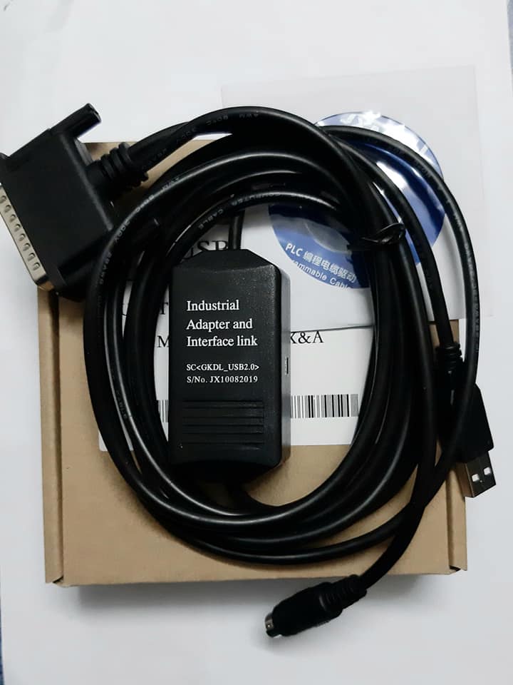 Cáp lập trình PLC Mitsubishi USB-SC09