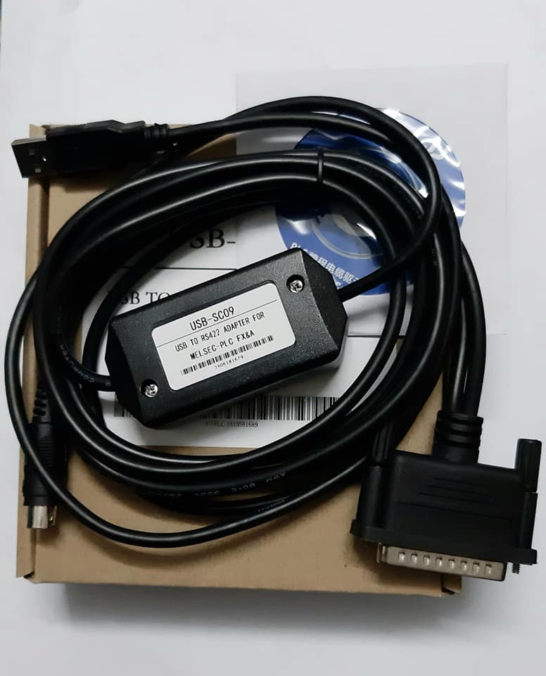 Cáp lập trình PLC Mitsubishi USB-SC09